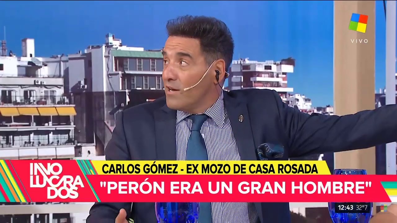Carlos Gómez, mozo de la Rosada durante más de 48 años - YouTube