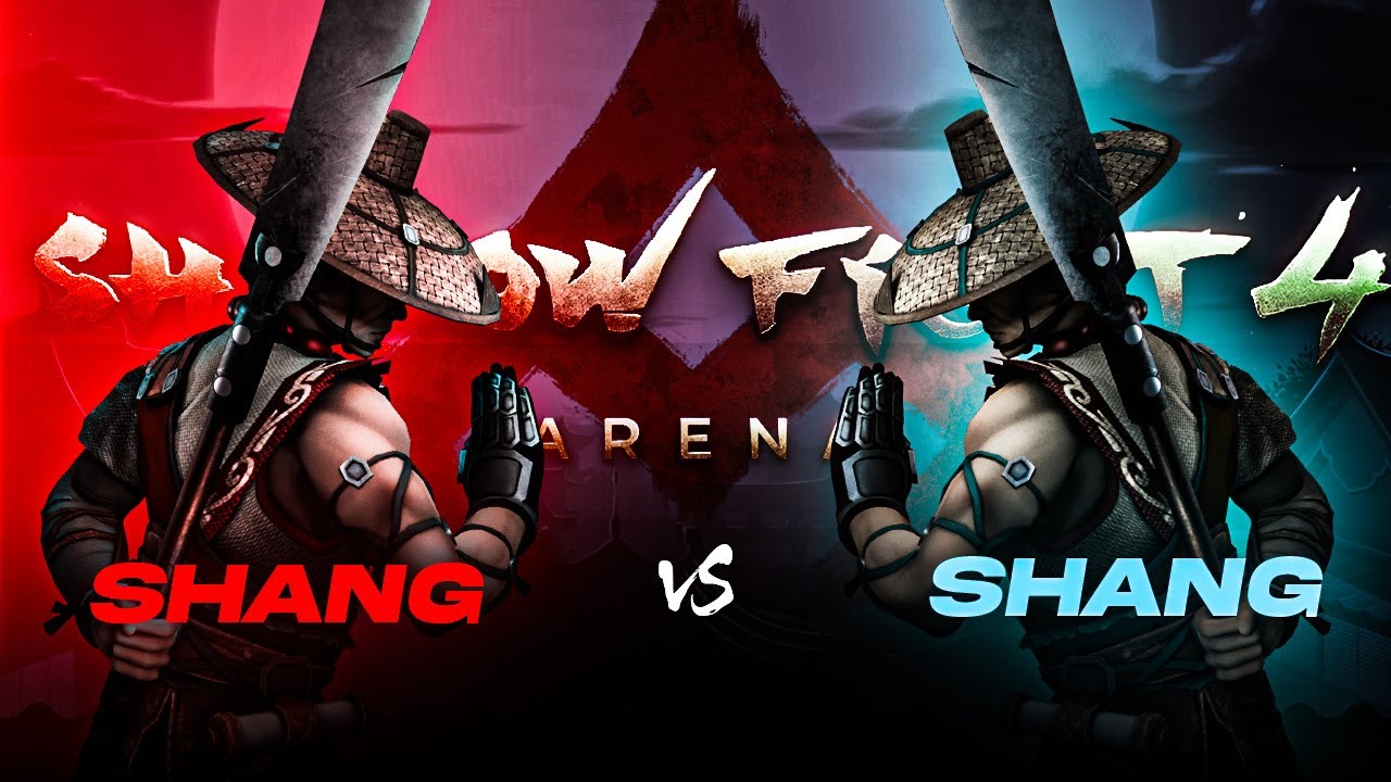 Shang vs Shang | Shadow Fight Arena | Intense Mirror Match, Combos ...