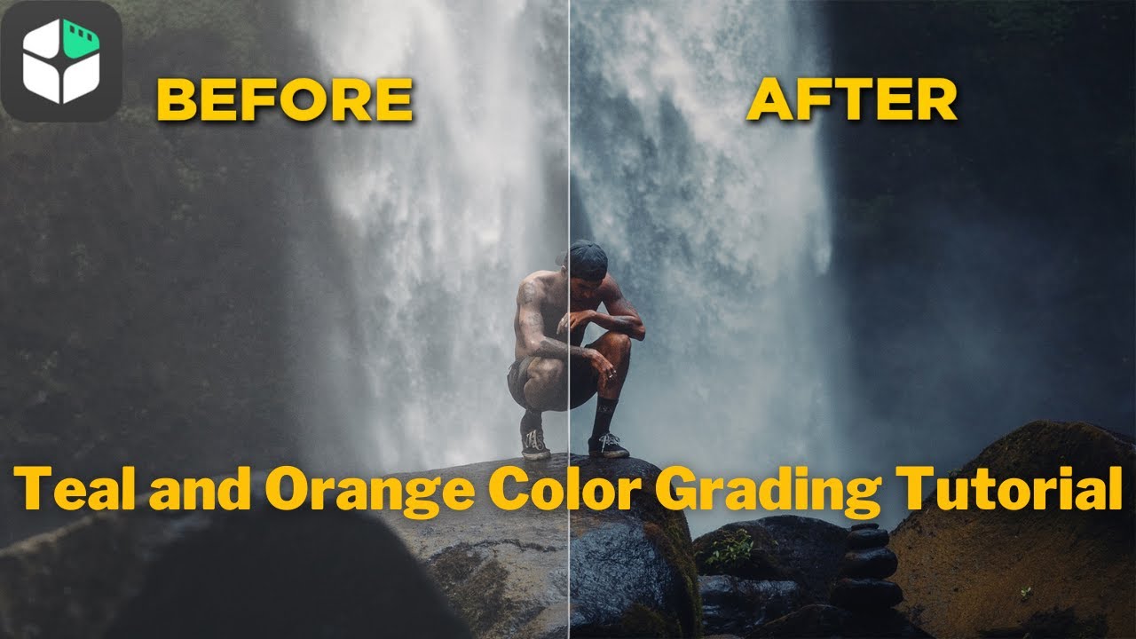 Teal and orange color grading tutorial in Filmora - YouTube