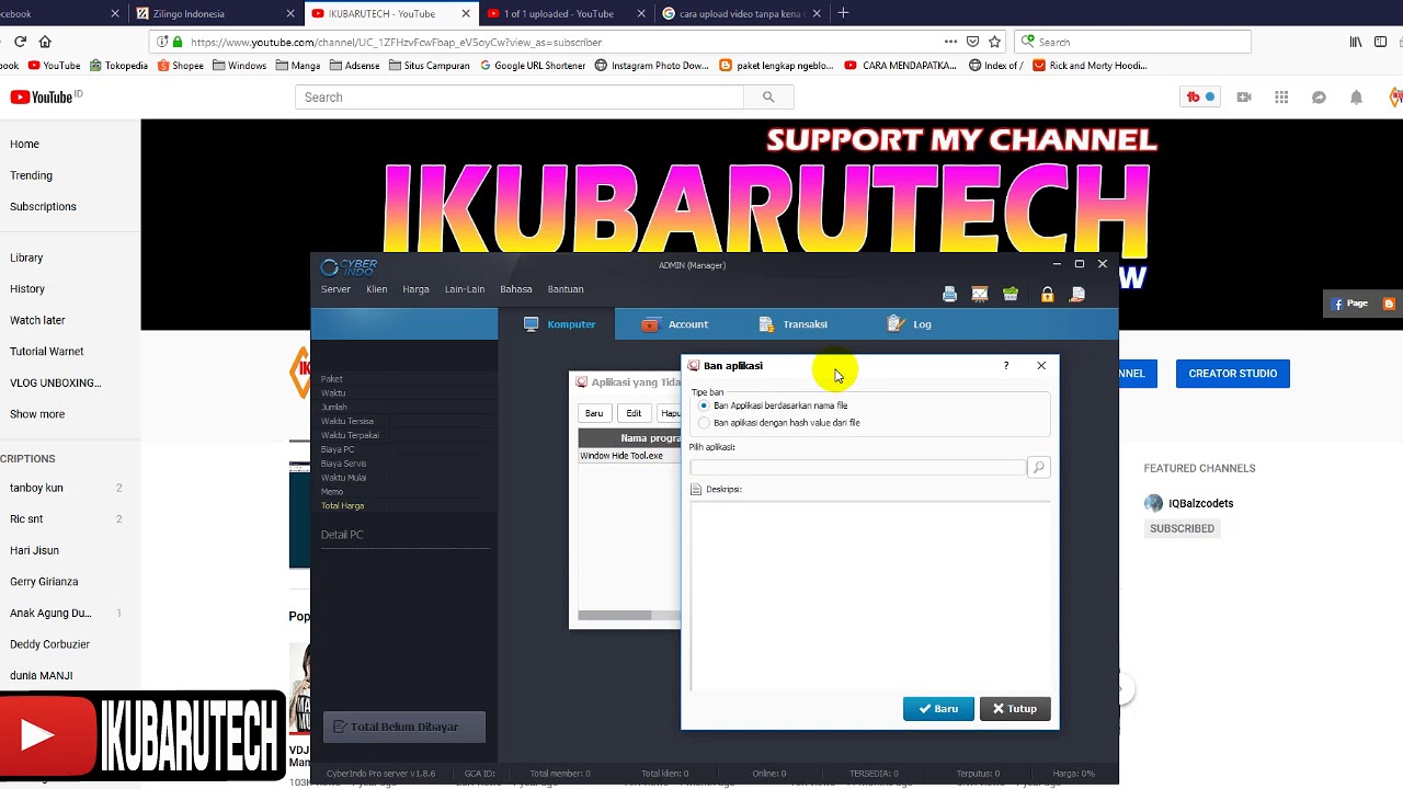 Setting Client Di Cyberindo Billing - YouTube