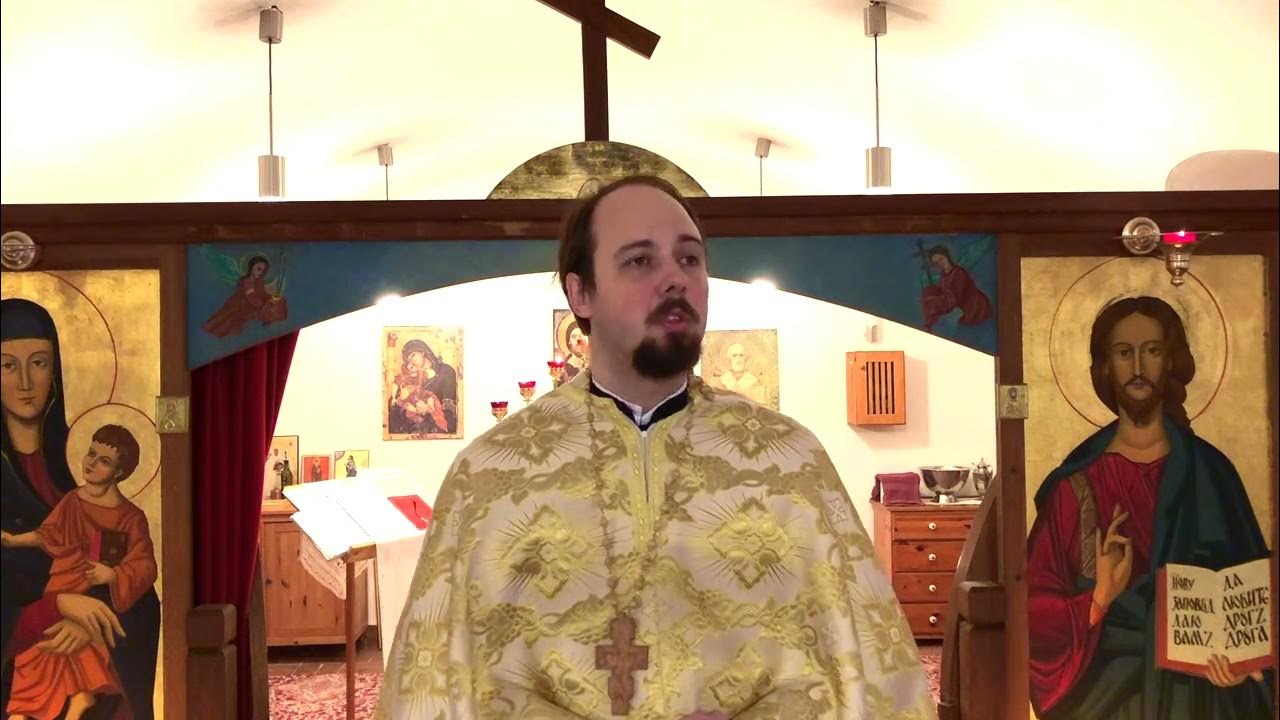 Priester Konstantin Anikin, Predigt zum Hochfest der Hypapante des ...