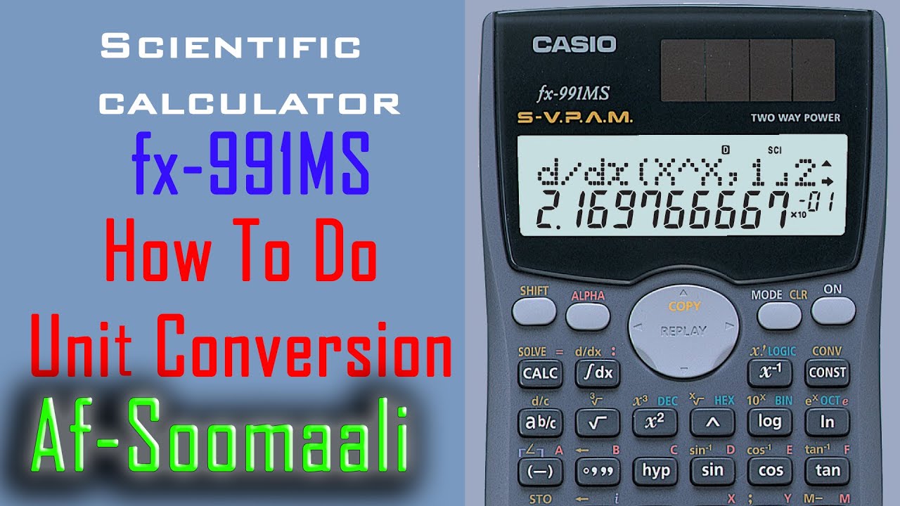 Scientific Calculator Tricks 3 UNIT CONVERSION Af Soomaali YouTube scientific-calculator-tricks-3-unit-conversion-af-soomaali-youtube