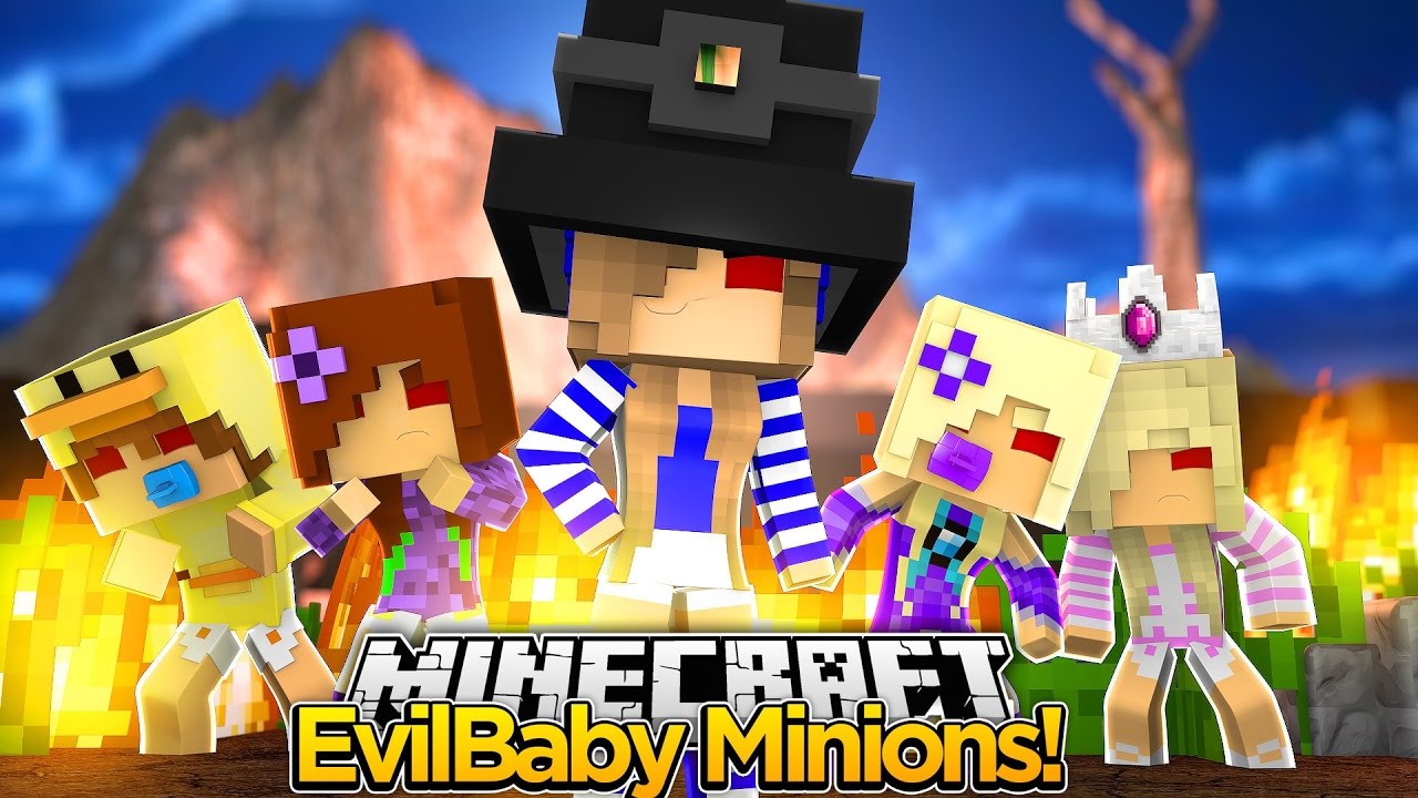 Minecraft -Evil Baby Club-BUILDING AN EVIL BABY EMPIRE!! - YouTube