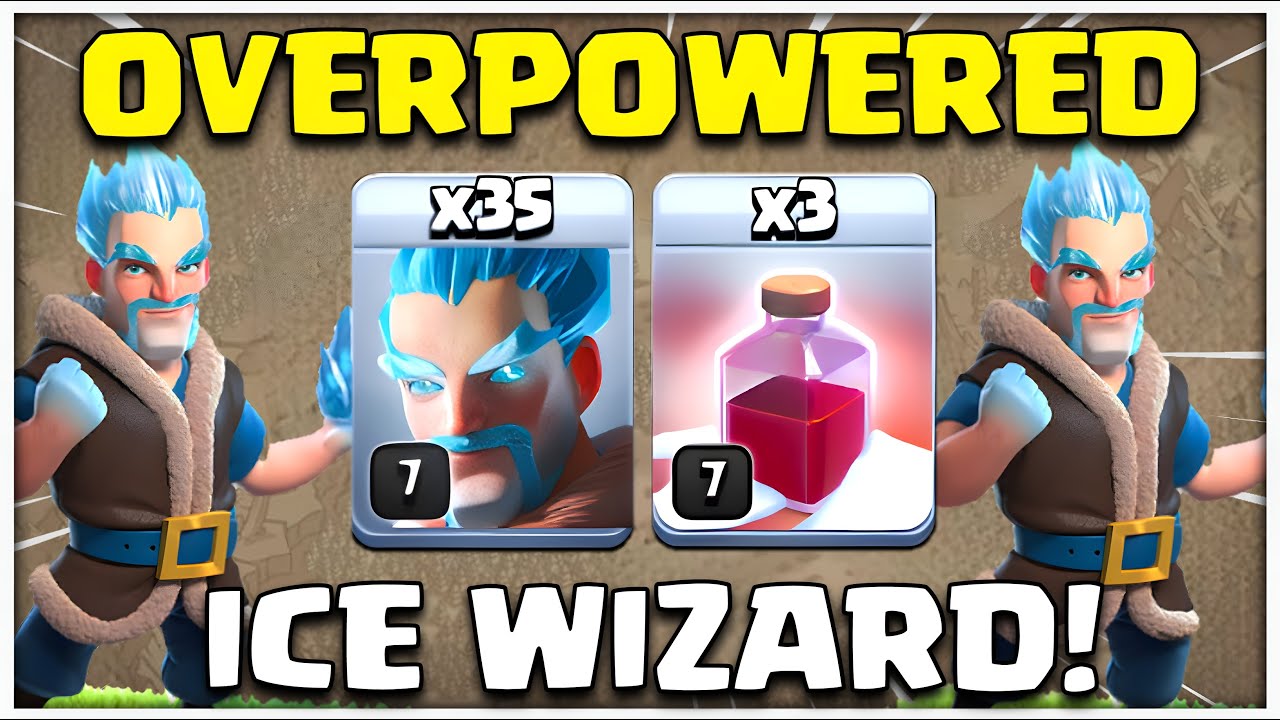 OVERPOWERED | New Th12 Ice Wizard + Santa 's Surprise Attack Strategy ...