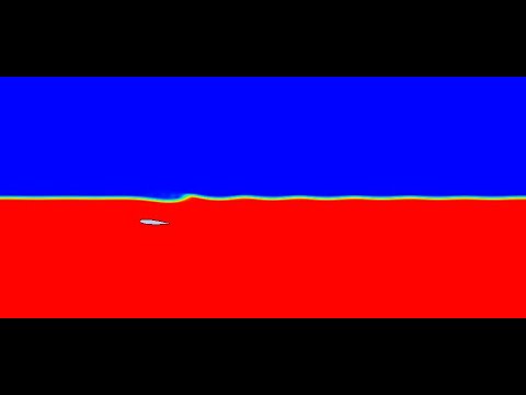 Simulation of breaking wave produced by the hydrofoil in open channel ...