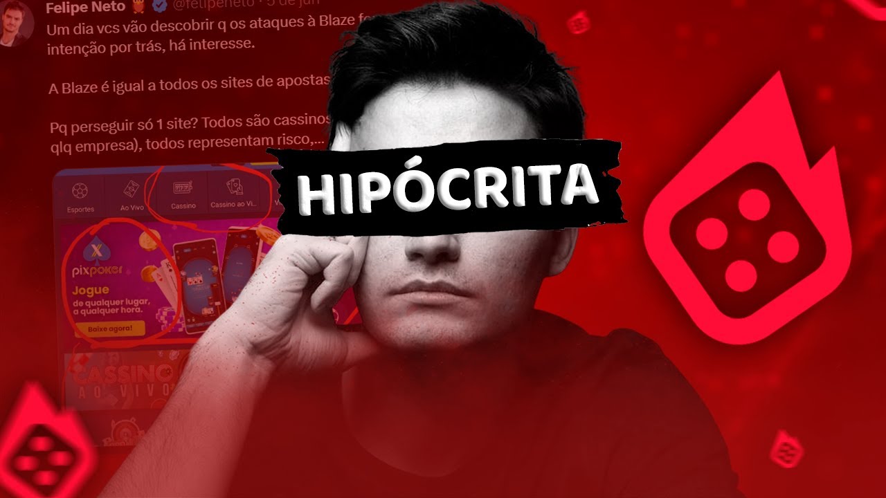 FELIPE NETO, VOCÊ É UM HIPÓCRITA (BLAZE) - YouTube