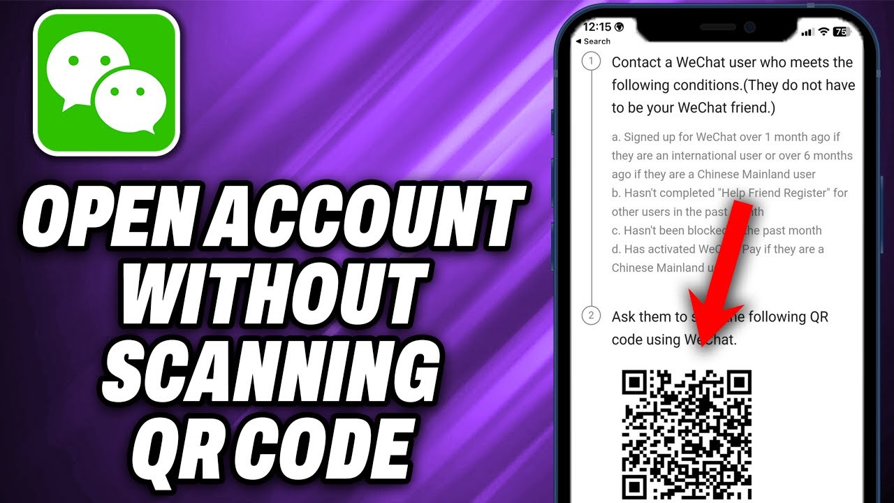 How To Open Wechat Account Without Scanning Qr Code 2025 Quick Help