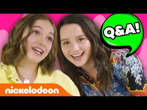 BFFs Annie LeBlanc & Jayden Bartels Answer It ALL! 🤗 57 Questions at SlimeFest | Nick