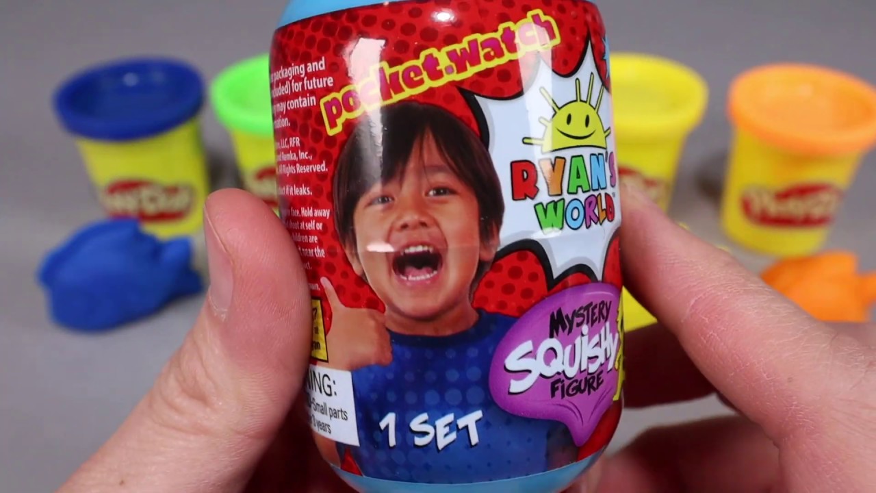 Unboxing Ryan Squishy Surprise Series 2 Set 1 - YouTube