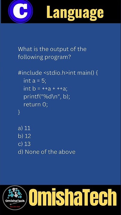 Postfix and prefix Operator | C programming#shorts #omishatech#viral#cprogramming #c - YouTube