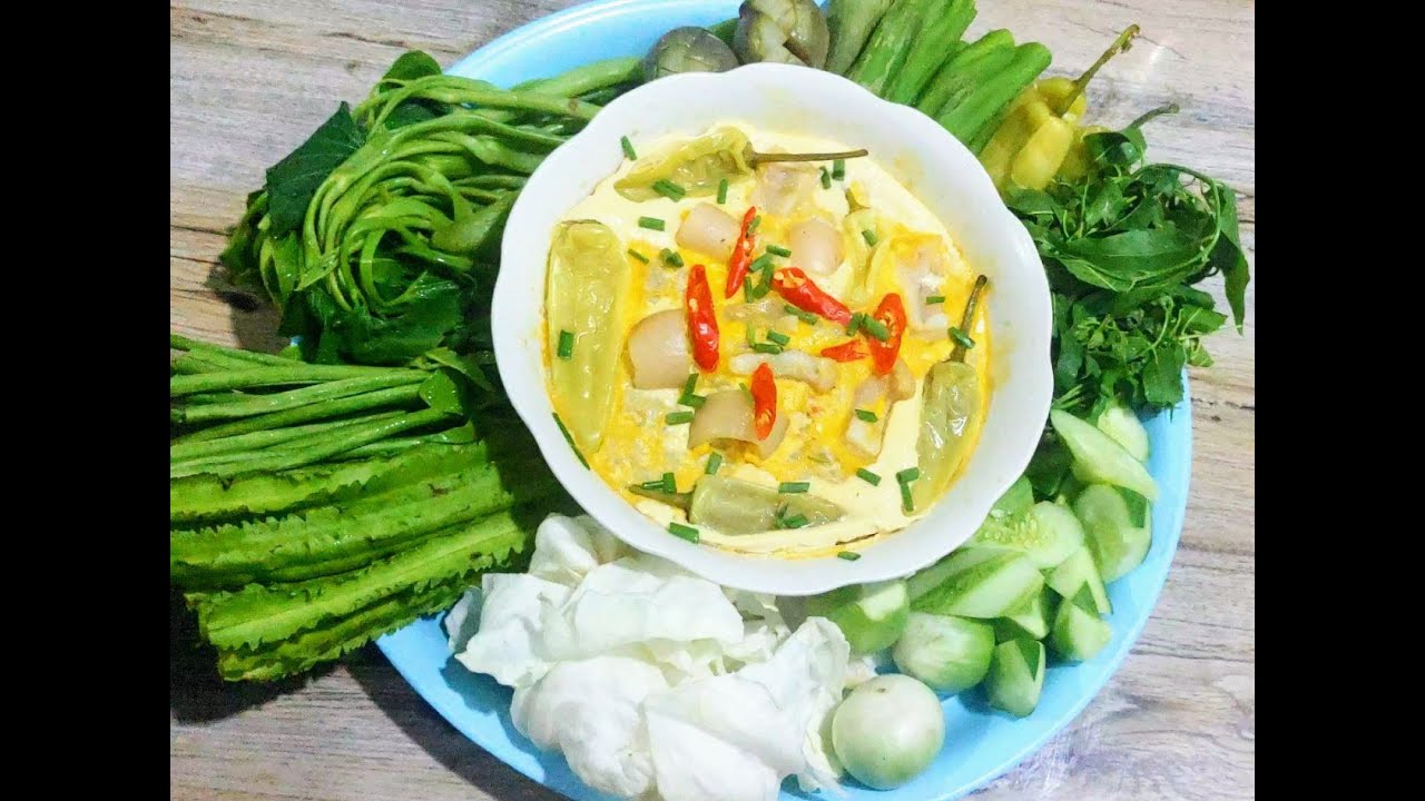 របៀបធ្វើ ប្រហុកចំហុយ - Steamed Prohok with minced pork - YouTube