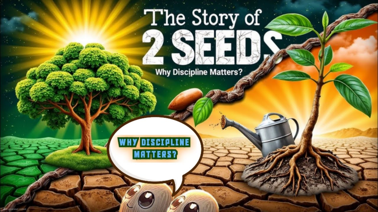 Why Discipline Matters ? // THE STORY OF 2 SEEDS #motivation ...