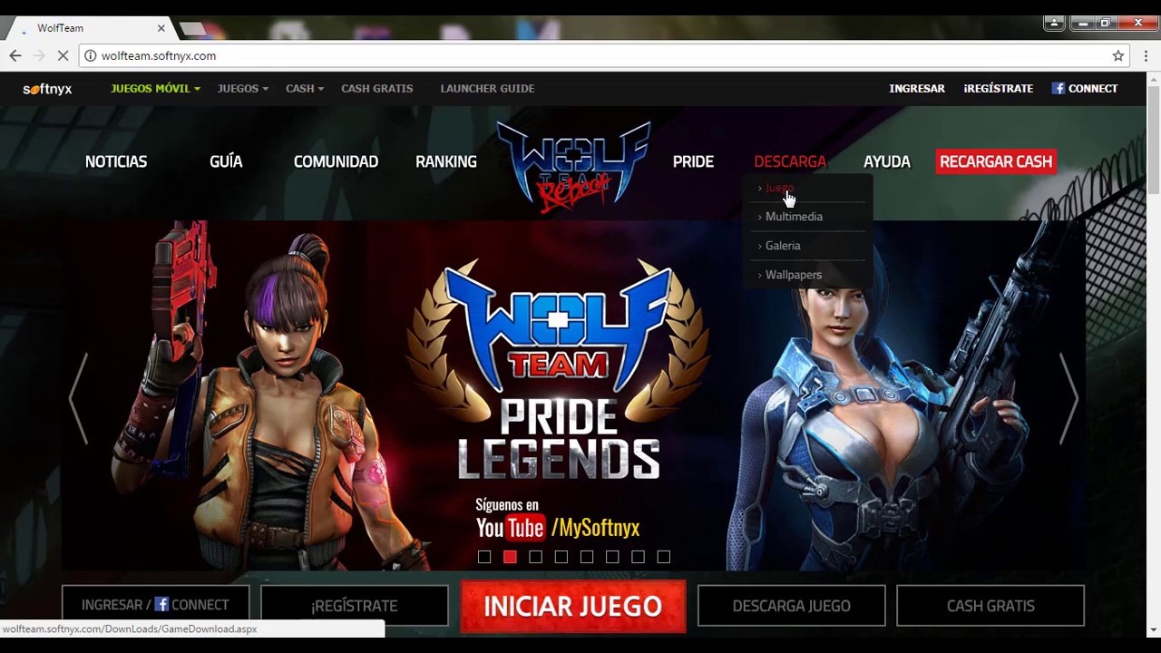 COMO DESCARGAR WOLFTEAM ENERO 2018 - YouTube