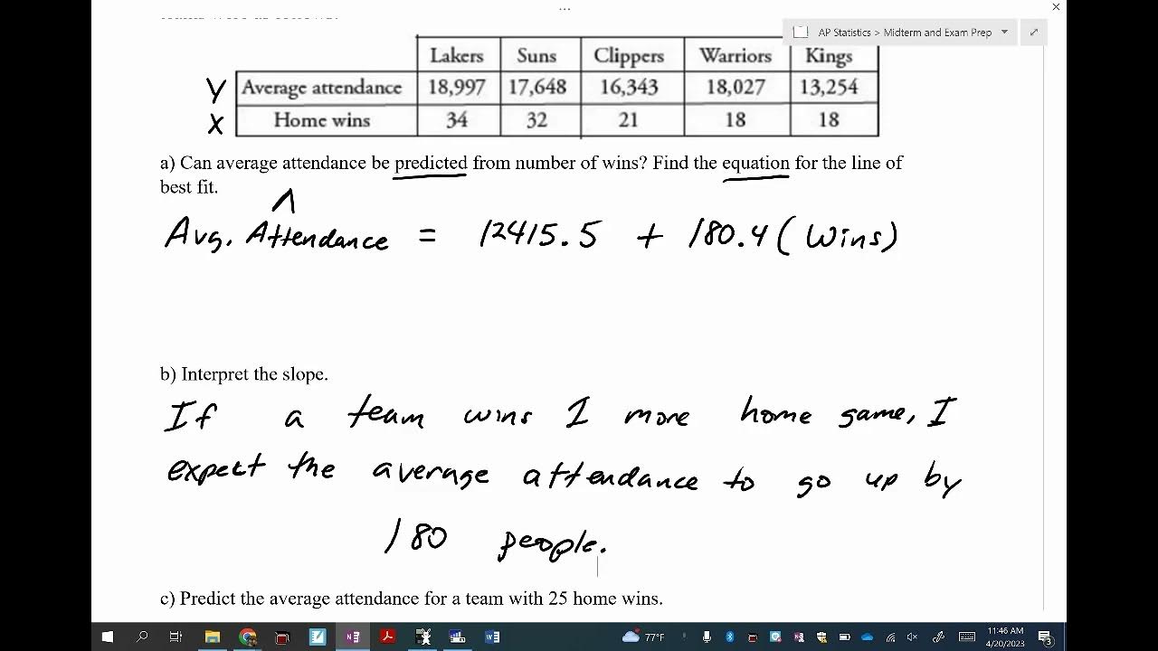 AP Statistics Exam Review - Unit 2 (#9) - YouTube
