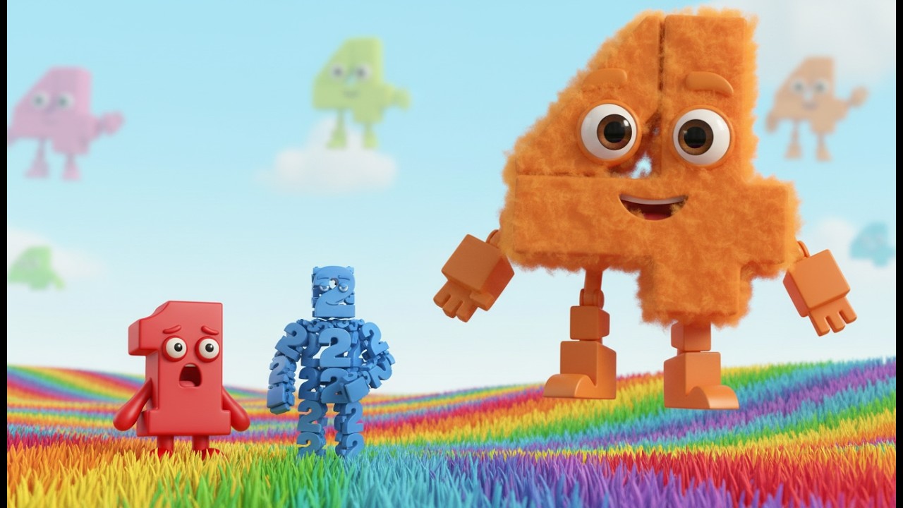 Numberblocks: Why Is Everything Growing?! 😂 Fast & Funny Loop - YouTube