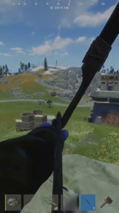 longest bow headshot- Rust Console edition - YouTube