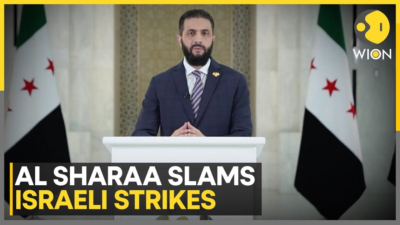 Syria’s Al-Sharaa Accuses Israel Of Seeking ‘Chaos And Destruction ...