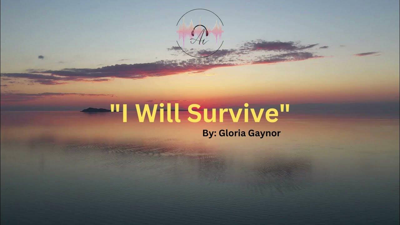 I WILL SURVIVE - (KARAOKE) BY GLORIA GAYNOR - YouTube