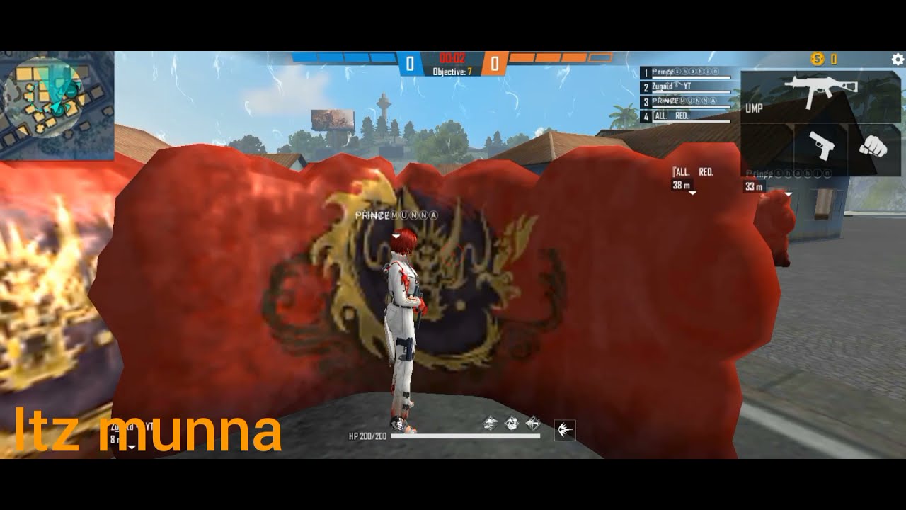 #itzmunna 4vs4 custom কাঁচা বাদাম ভরে দিলাম itz munna gaming - YouTube