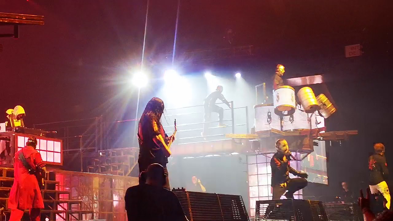 Slipknot wait and bleed 2020 hall tony Garnier lyon - YouTube