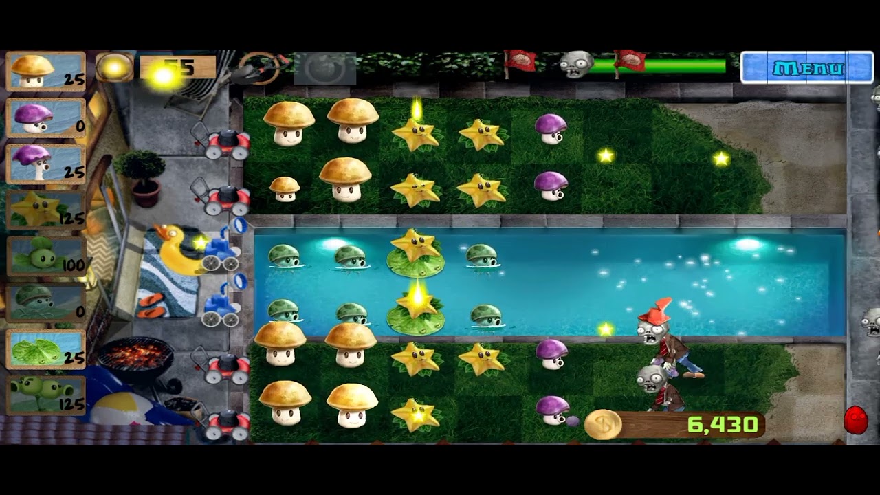 Plants vs. Zombies реал лайф #8 - YouTube