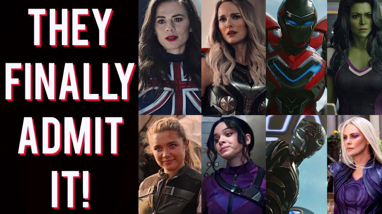 Woke media ADMITS the M-SHE-U is real! Marvel moving forward with Phase ...