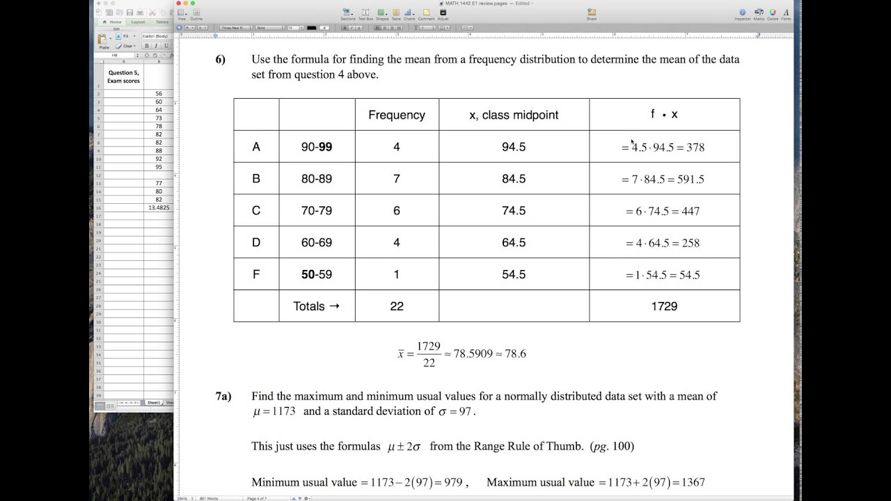 MATH 1442 080 E1R 6-7 - YouTube