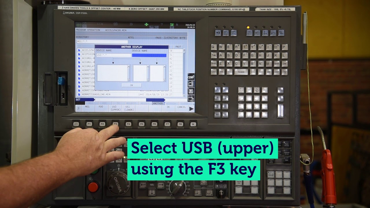 How to copy a program from USB to the main program directory of an ...