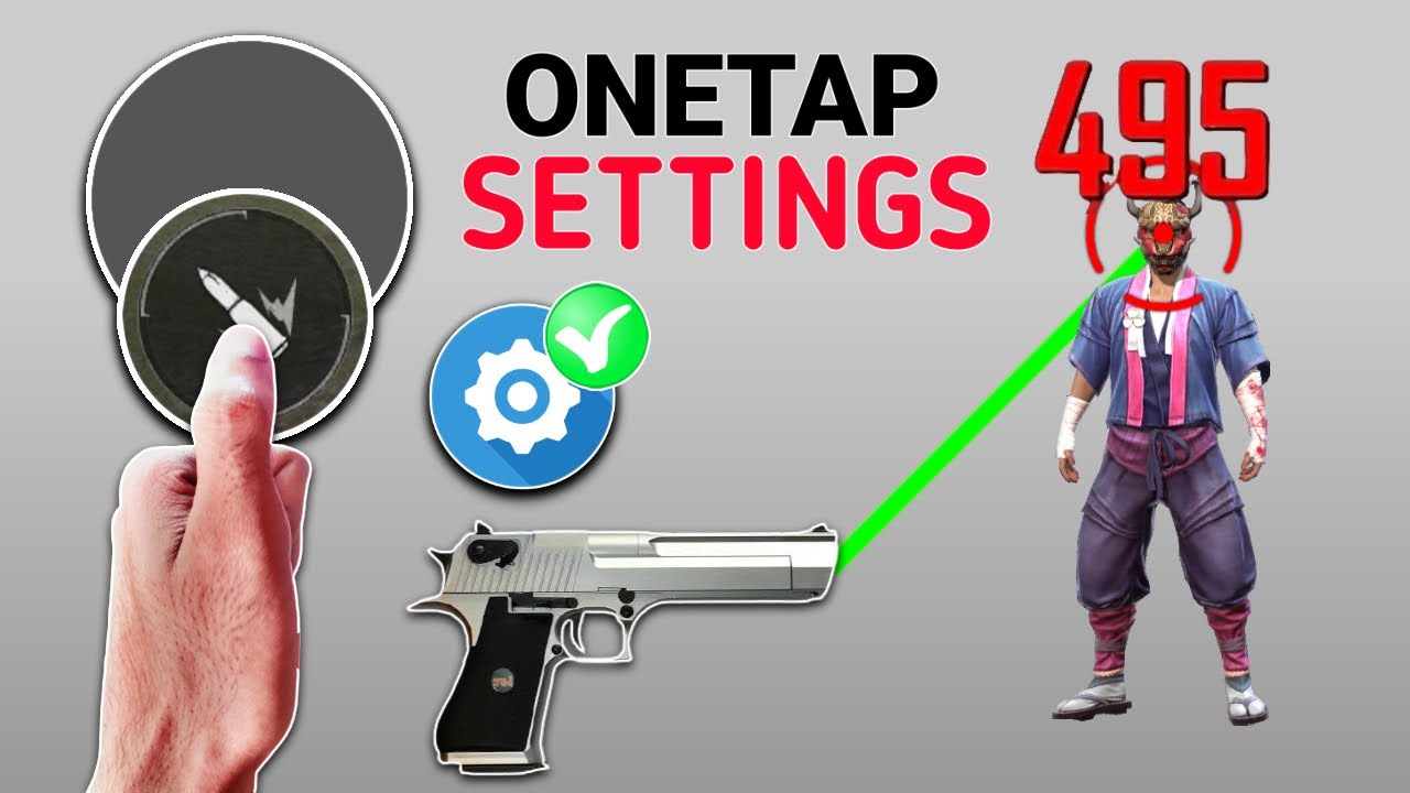 { 1000% WORKING } New One Tap Headshot Setting | One Tap Headshot Trick ...