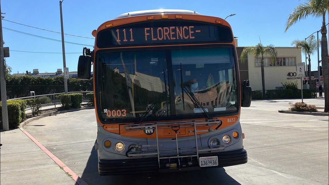 LACMTA 2011 NABI Metro 45C CNG #8452 - YouTube