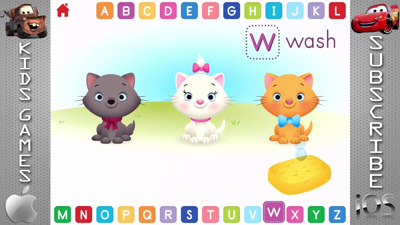 A to Z - Learn the Alphabet with Cartoons - Disney Buddies ABC ...