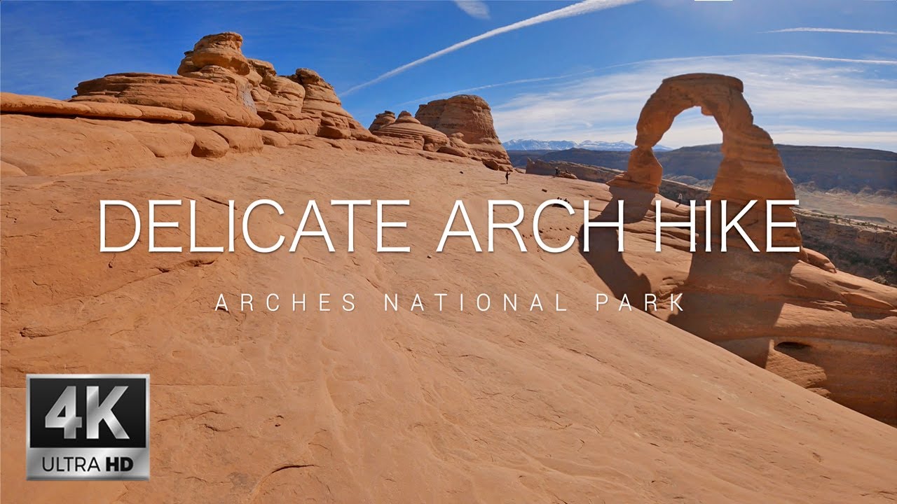 Delicate Arch Trail (FULL) - Utah Virtual Hike | Stunning POV Footage ...