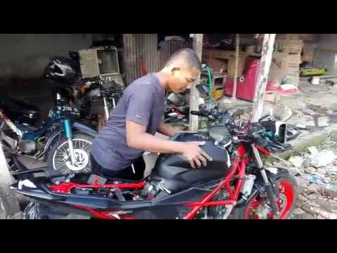 Cara pasang kondom tangki new cb