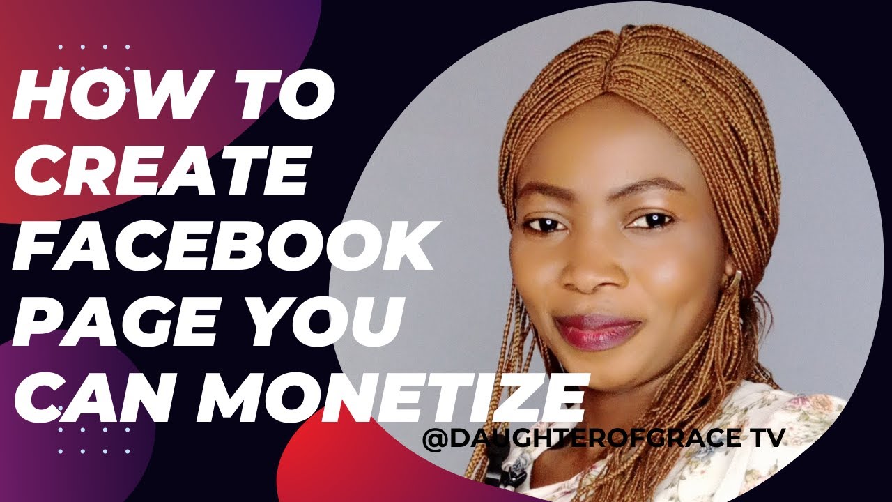 How To Create Facebook Page You Can monetize - YouTube