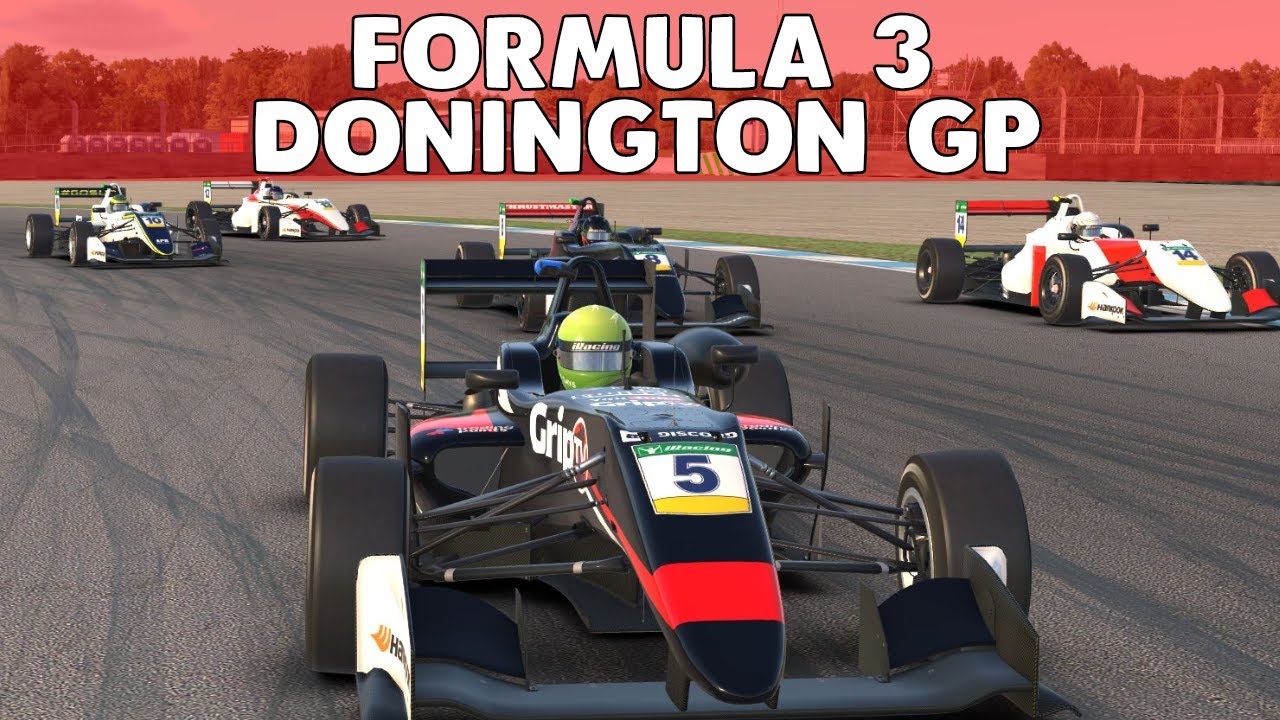 iRacing | Formula 3 at Donington GP | Consistency gets results - YouTube
