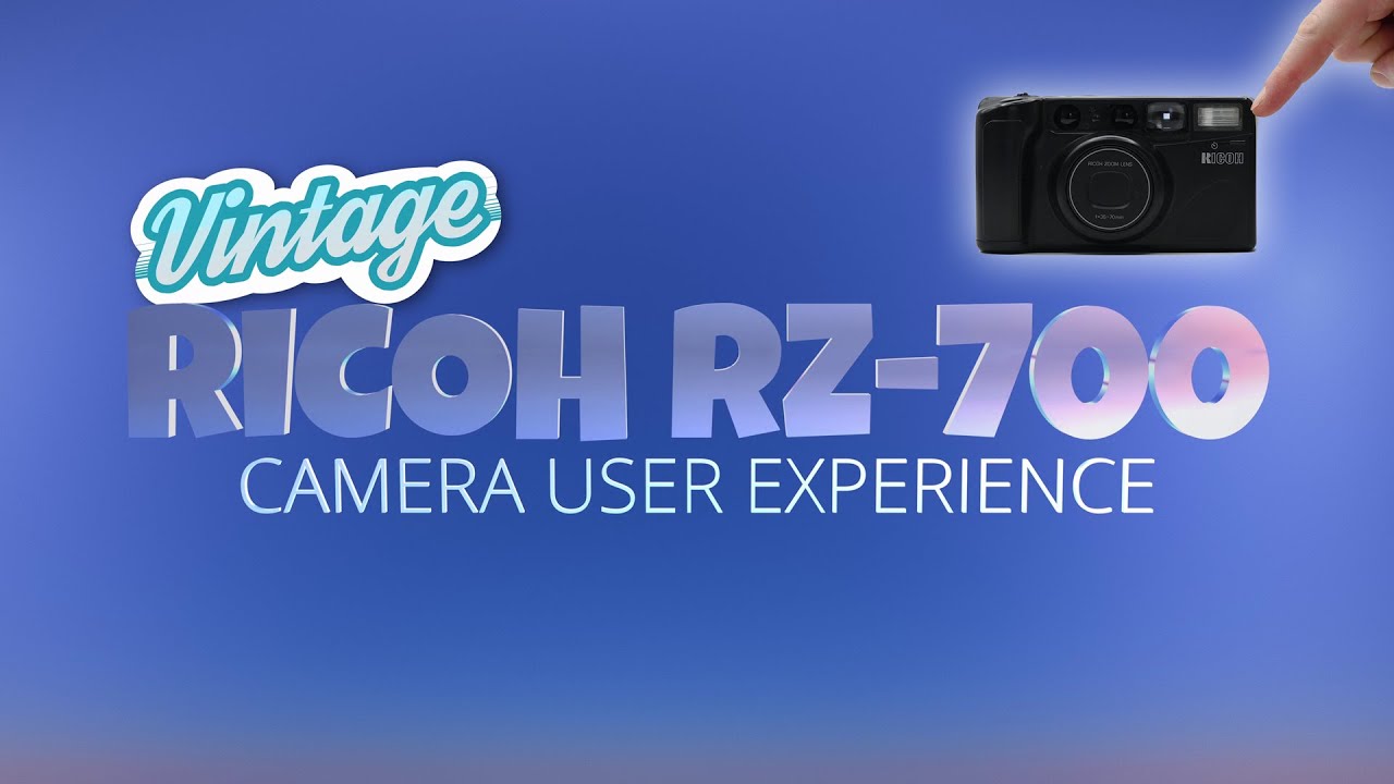 Ricoh RZ-700 - Vintage Camera User Experience - YouTube