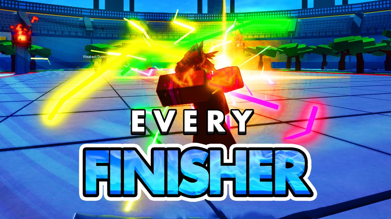Every FINISHER MOVE in HEROES BATTLEGROUNDS ROBLOX - YouTube