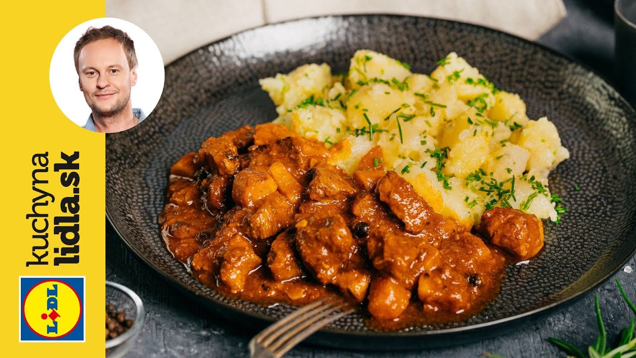 Dusené bravčové pliecko s mrkvou, petržlenom a kalerábom 🥕 | Marcel ...