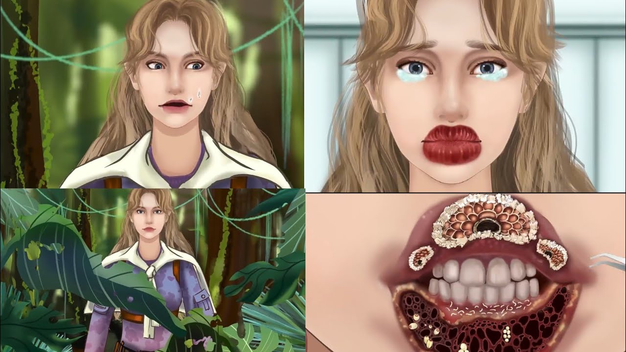 Traumatic lover lip myiasis a rare presentation|| worm found in woman ...