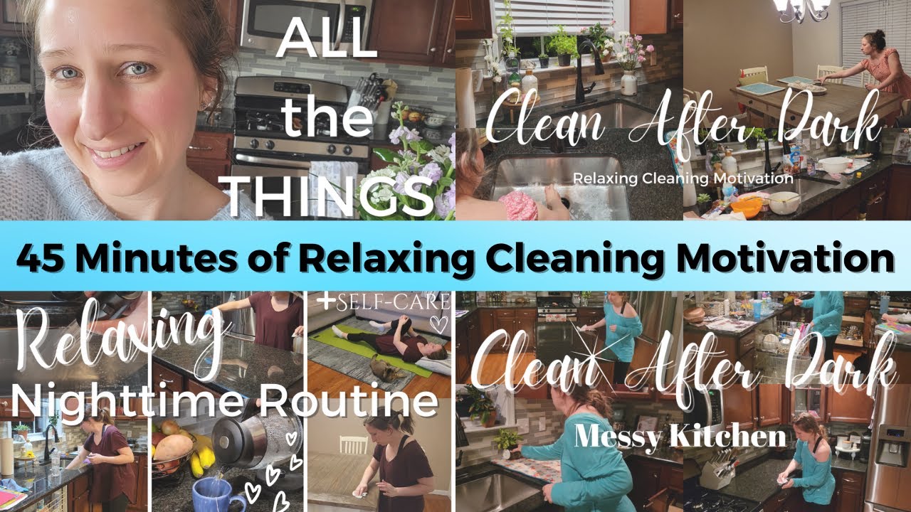 Relaxing Cleaning Motivation Marathon (clean with me) - YouTube