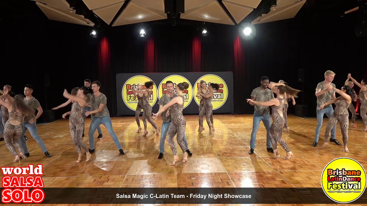 Salsa Magic Commercial Latin Team - Friday Night Showcase - YouTube