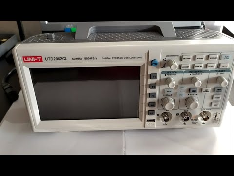 Uni-T UTD2052CL Osiloskop Kutu Açılımı Ve Kullanımı, Fonksiyonlarının Tanıtımı