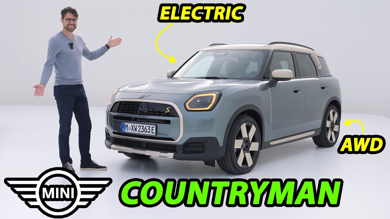 The all-new MINI Countryman is radically different! First REVIEW - YouTube