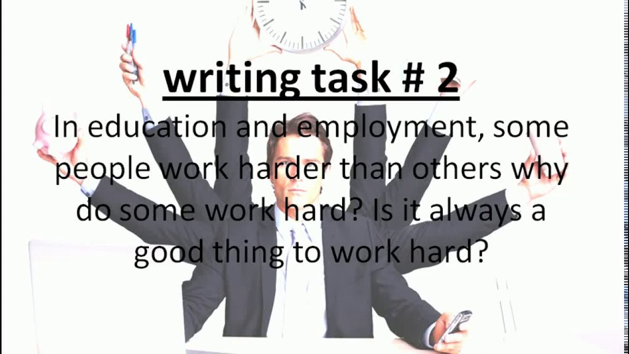 In education and employment, some people work harder than others why do ...