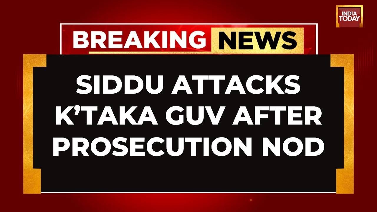 Governor Has Become Centre's Puppet: Siddaramaiah Attacks Karnataka Governor After Prosecution ...