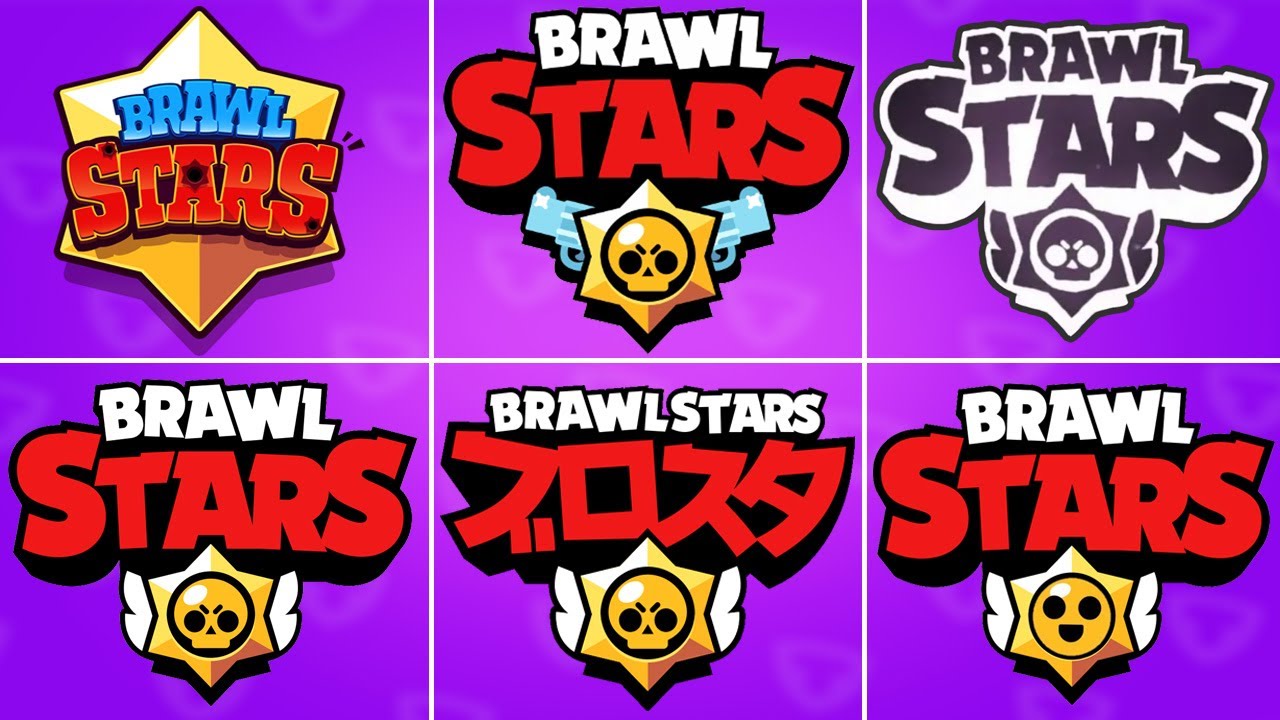 All Logos In Brawl Stars Logo Evolution 2017 2021 Youtube