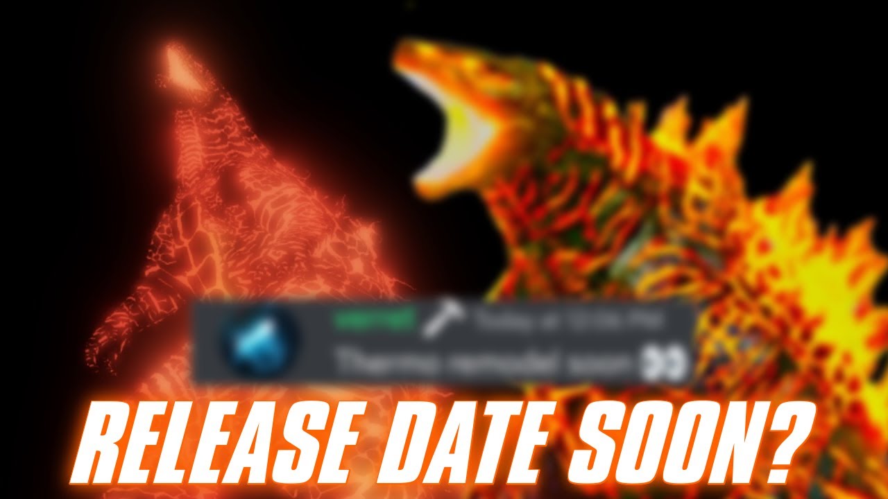 KU Thermo Godzilla Remodel Update RELEASE DATE? - YouTube