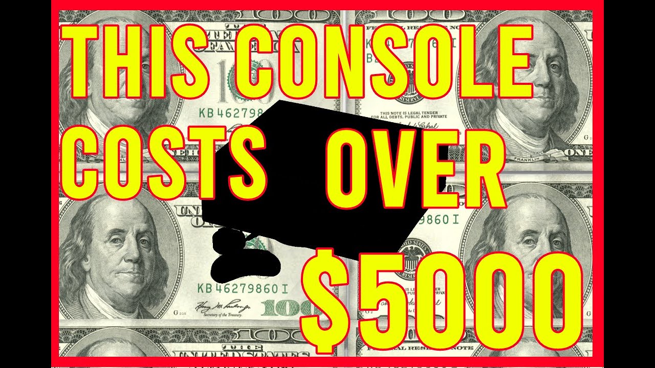THE Most EXPENSIVE Video Game Consoles of All Time... - YouTube