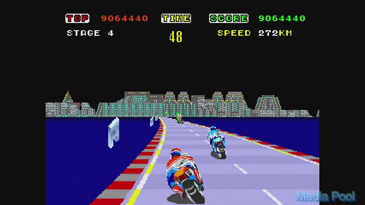 Hang-On (Arcade) Playthrough longplay retro video game - YouTube