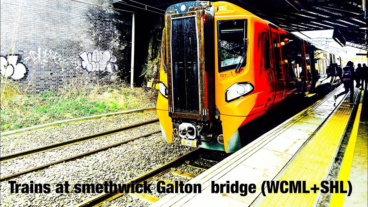 Trains at Smethwick Galton bridge (WCML+SHL) - YouTube